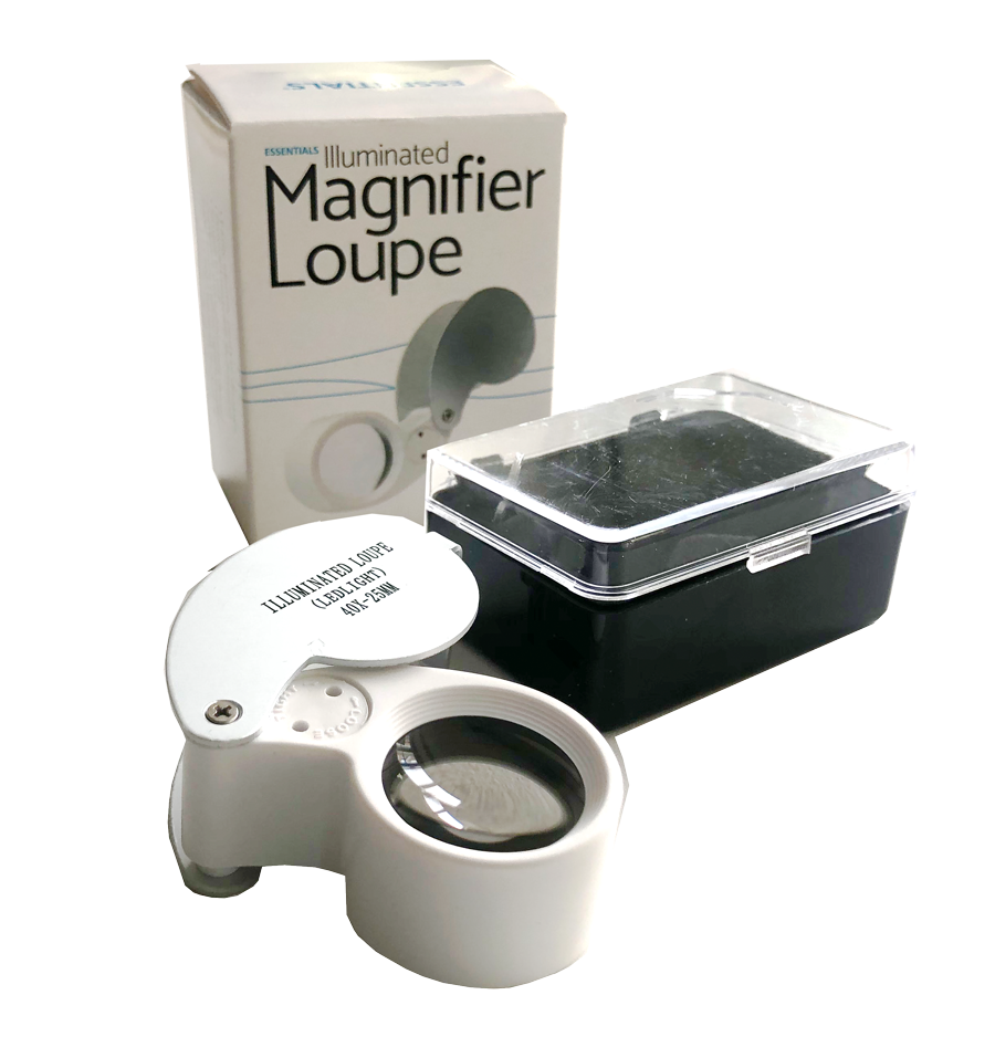 Essentials Lupe, beleuchtet